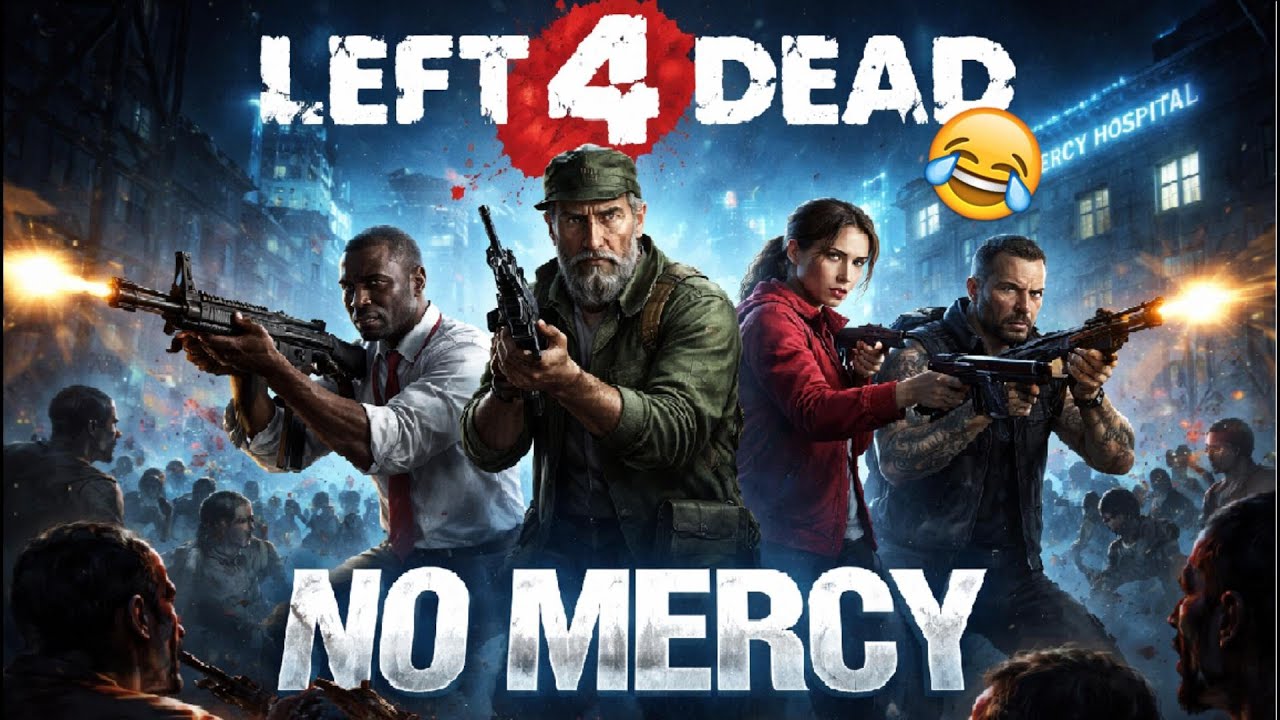 Left 4 Dead Gameplay (No Mercy) - Full Campaign Walkthrough - YouTube
