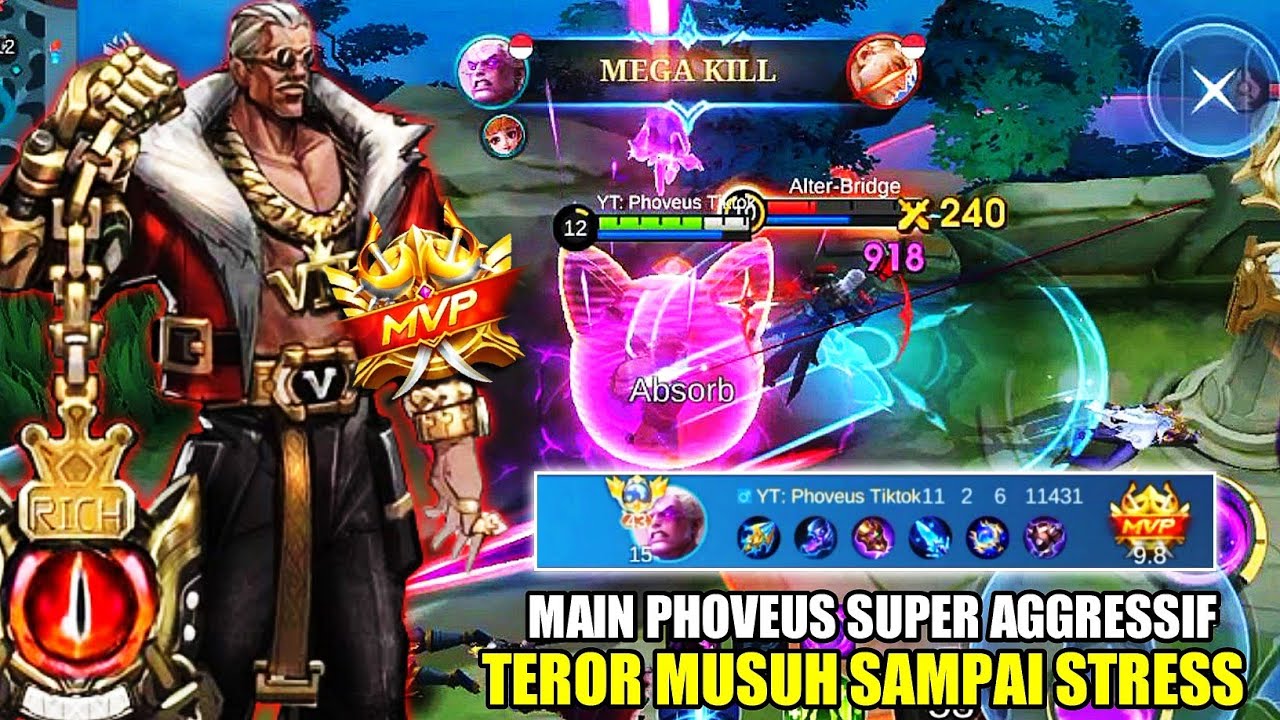 PHOVEUS BEST BUILD | PHOVEUS MOBILE LEGENDS - TOP GLOBAL PHOVEUS 2024 ...