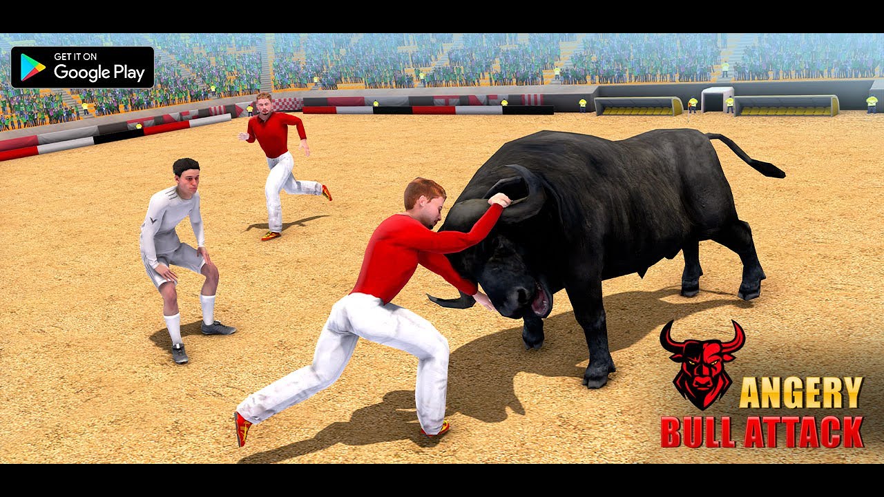 Bull Fighting Game Bull Games - YouTube