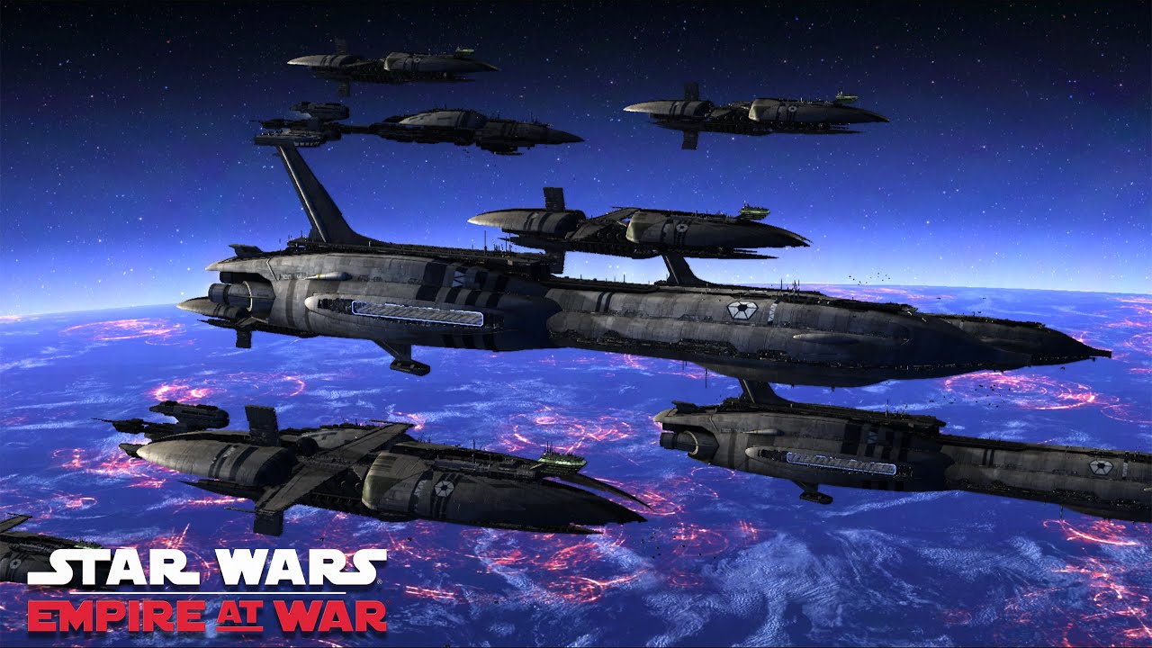CIS Fleet VS Imperial Fleet - Star Wars : Empire at War Remake Mod 5.0 ...