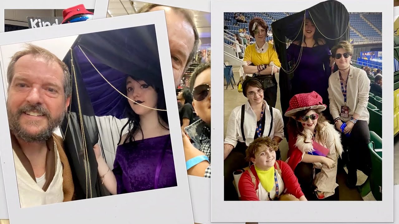 Drew & Dad at the Bell County Comic Con - YouTube