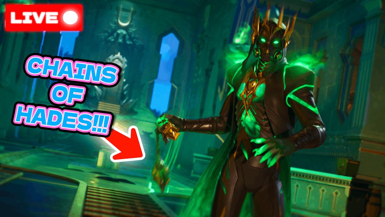 🔴 LIVE - MESSING WITH THE CHAINS OF HADES IN FORTNITE CHAPTER 5 SEASON ...