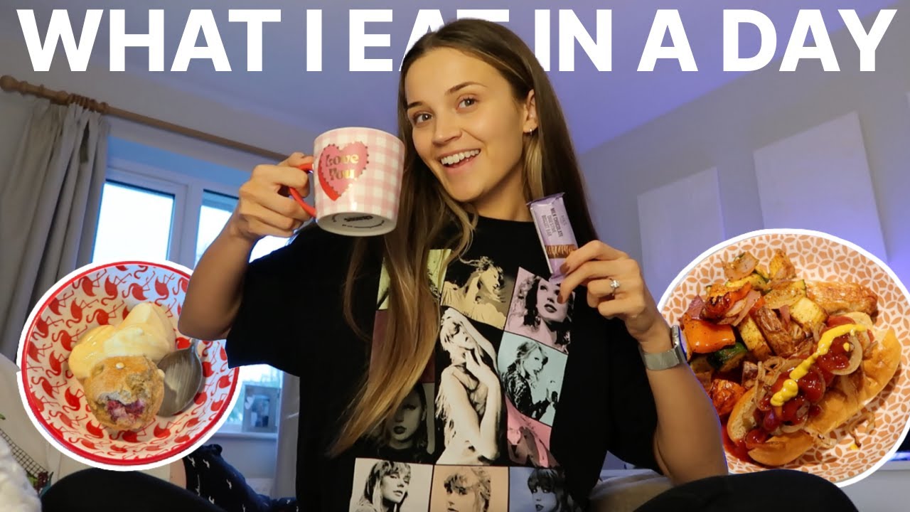 WHAT I EAT IN A DAY | food freedom and balanced meal ideas - YouTube
