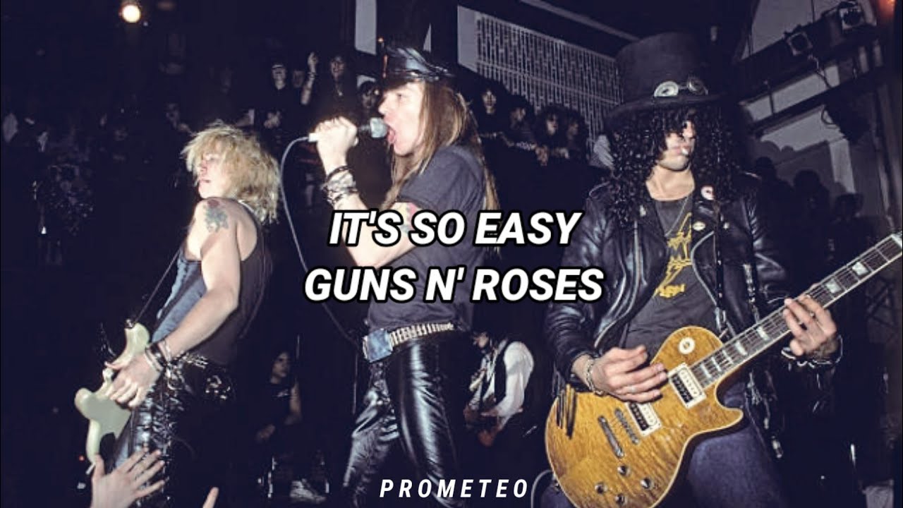 Guns N' Roses - It's So Easy | Subtitulada al Español - YouTube