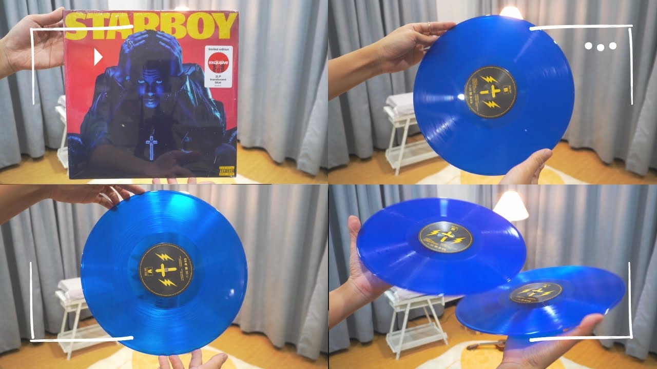 The weekend - Star boy Target exclusive translucent blue vinyl EP.261 ...