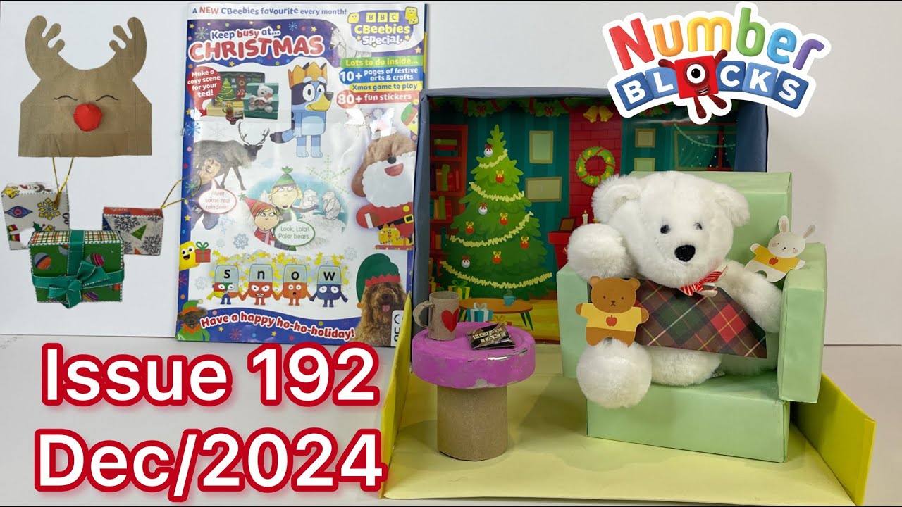 CBeebies special magazine, issue 192, with cute & cuddly, white bear! 🐻 ...