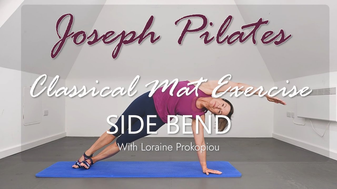 Pilates Side Bend Exercise | Core Control & Shoulder Stability - YouTube