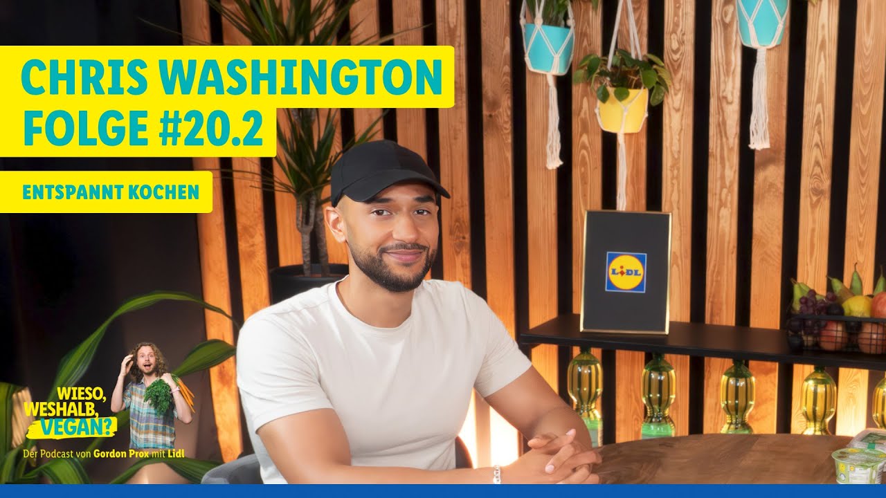 Folge #20.2 mit Chris Washington | Ich bin ein riesen Tortellini-Fan | Wieso, Weshalb, Vegan ...