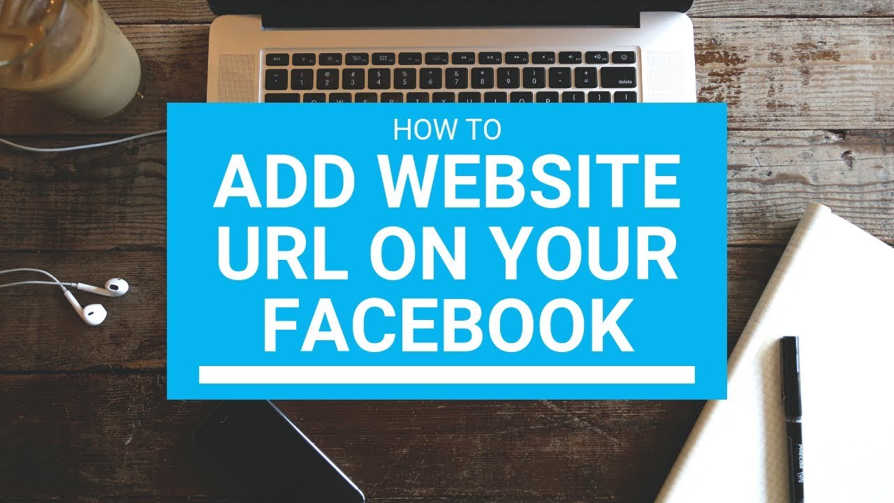 How to Add Clickable Website Link to Your Facebook Page - YouTube