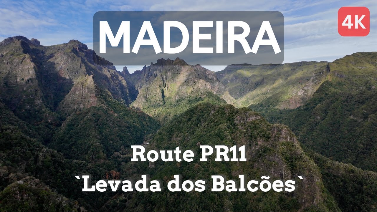 🚶🏻‍♂️Madeira Island - Silent hiking at PR11 Levada dos Balcões - Autumn ...
