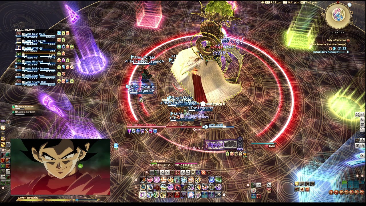 FFXIV E12S Eden's Promise Phase 1 NIN POV + Transition - YouTube