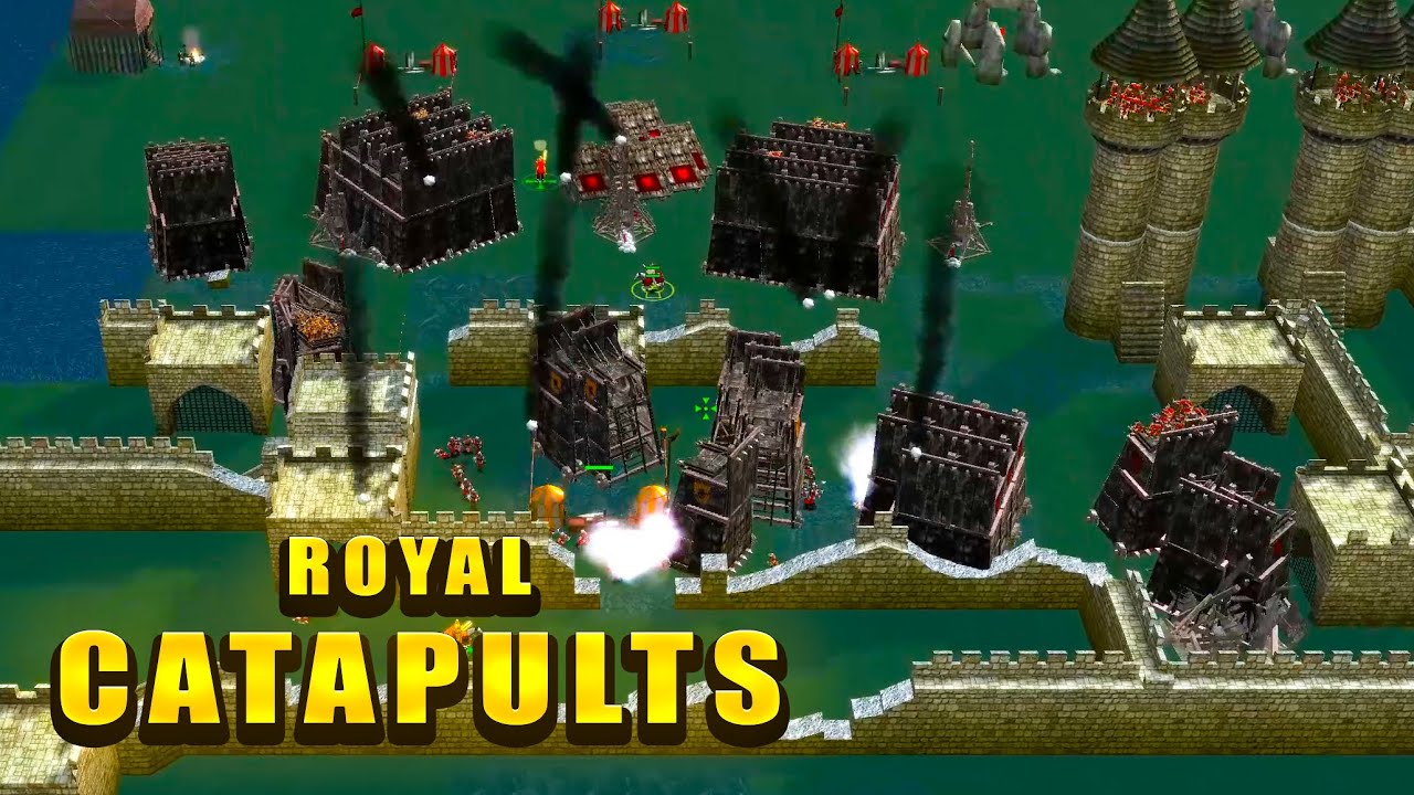 Stronghold Legends Online Multiplayer | ROYAL Catapults in ACTION ...