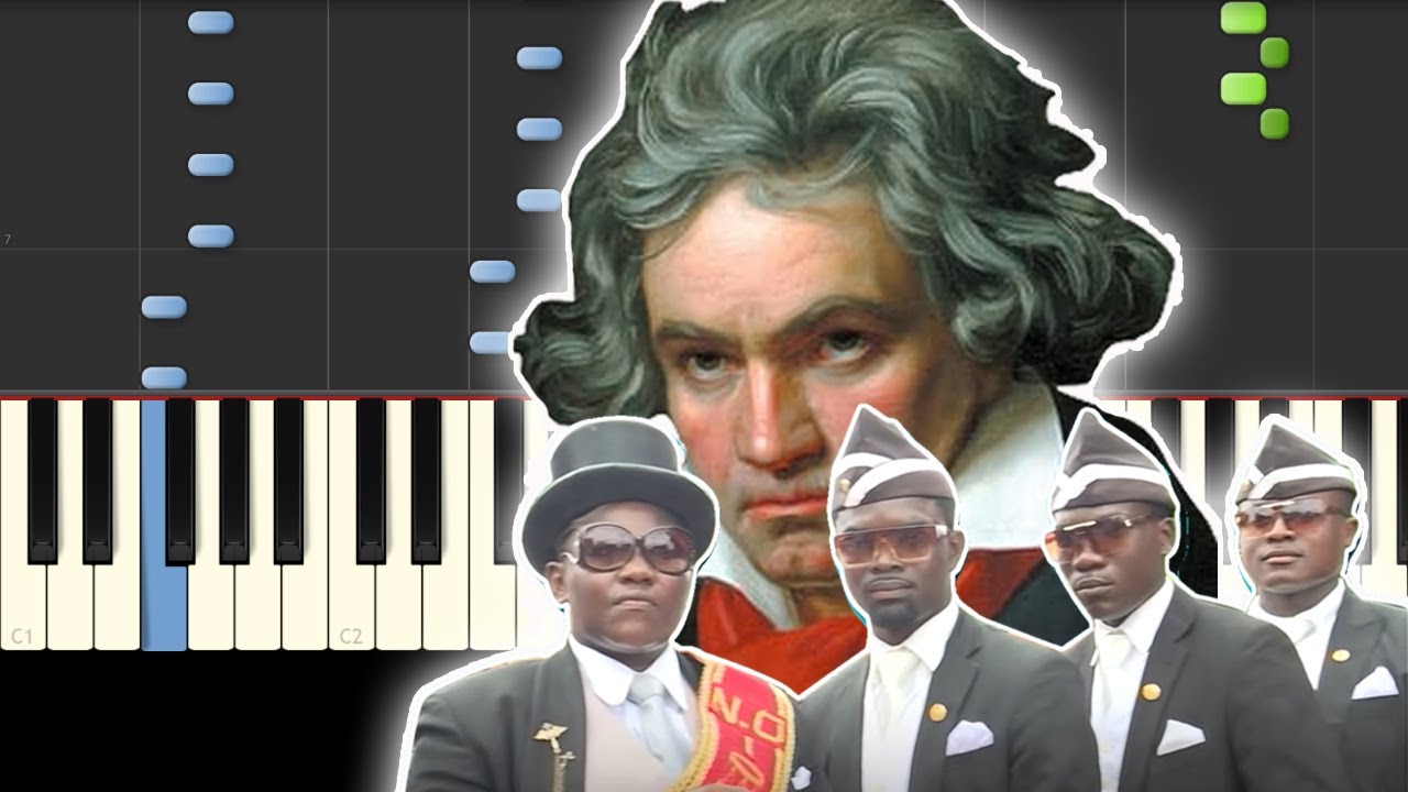 Coffin Meme vs Para Elisa / REMIX / Piano Tutorial - YouTube