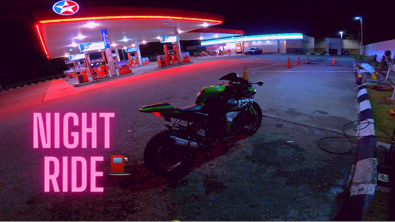 KAWASAKI ZX-10R | 4K POV | NIGHT RIDE | GAS AND AIR RUN ⛽💨 - YouTube