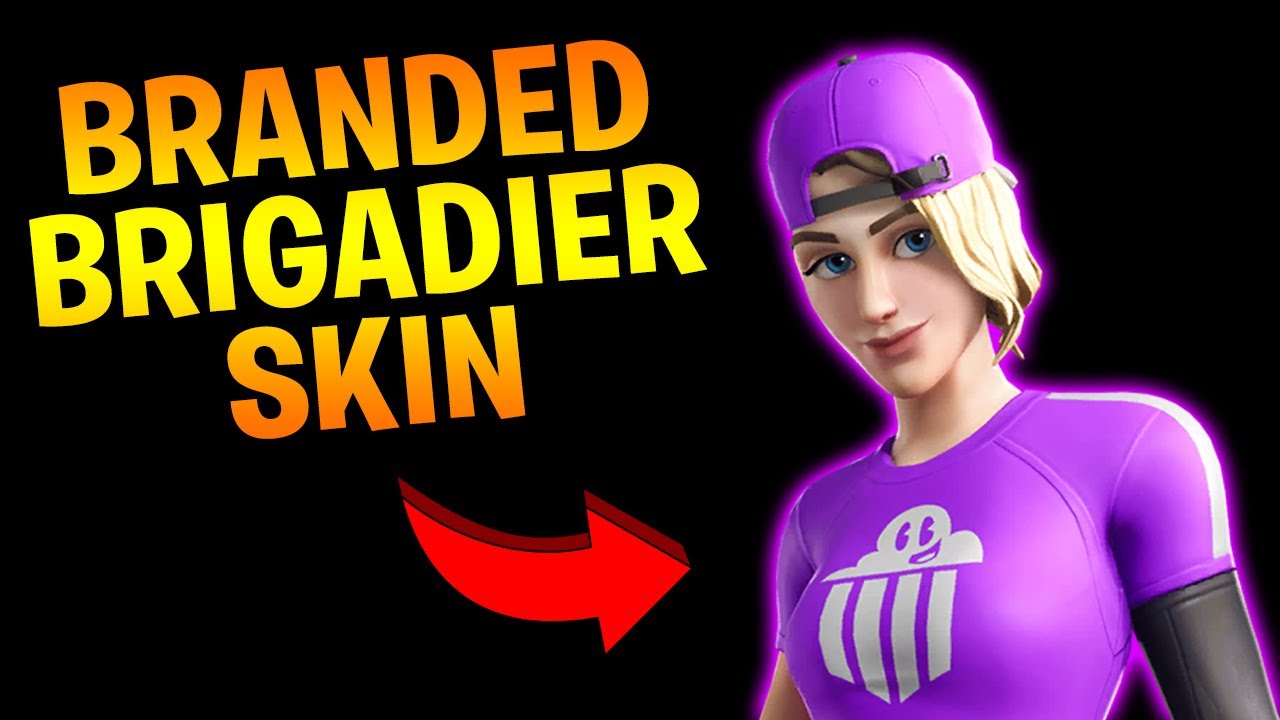 FREE BUILD COM A SKIN BRIGADEIRA REGISTRADA I FORTNITE - YouTube