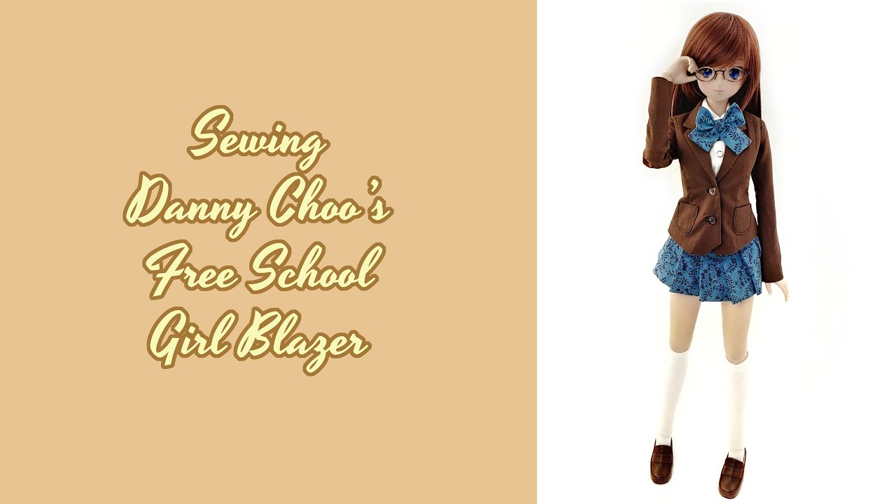 Sewing Danny Choo's School Girl Blazer - YouTube