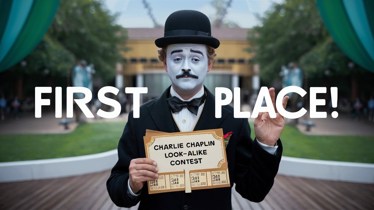 Charlie Chaplin: The Time He Lost His Own Look-Alike Contest - YouTube