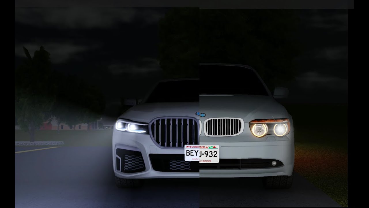 2001 VS 2021 BMW 7-Series- Bargain Meets Grill - YouTube