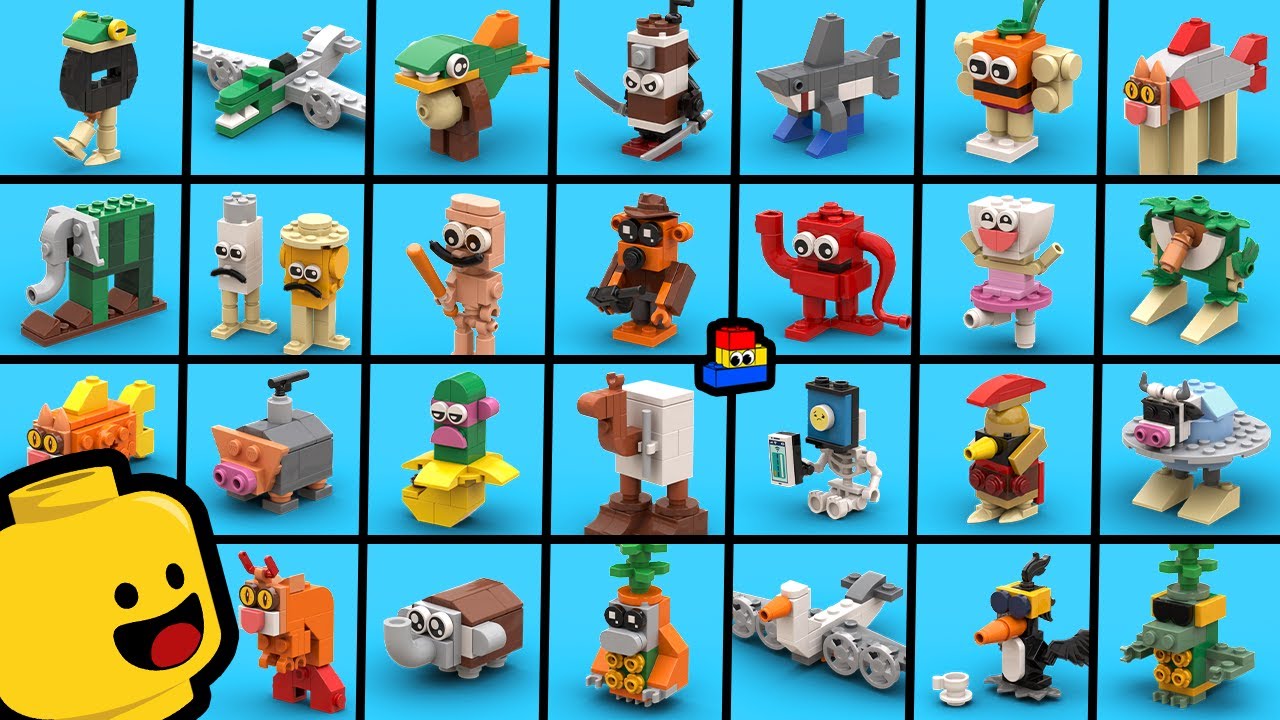 LEGO Italian Brainrot Minifigs (25 parts or less) - YouTube