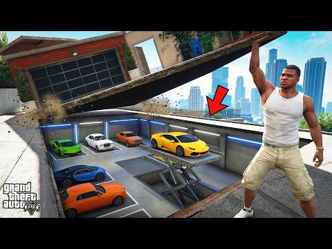 Franklin Revealed A New Secret Garage Under His Own House in GTA 5 !