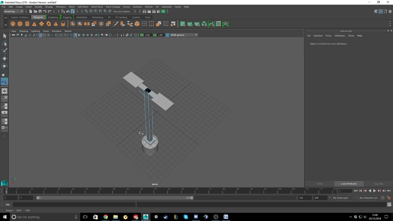 3D Modelling Maya - Street Light part 2 - YouTube