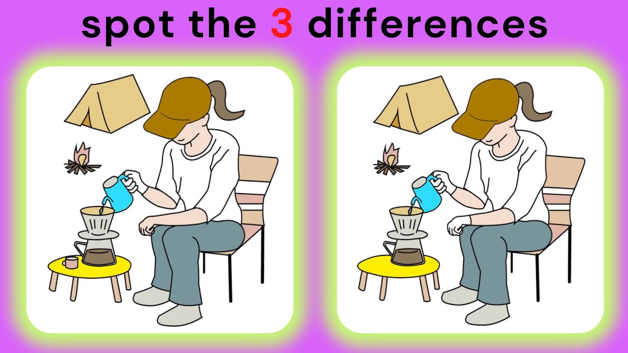 find the 3 difference |No632 - YouTube