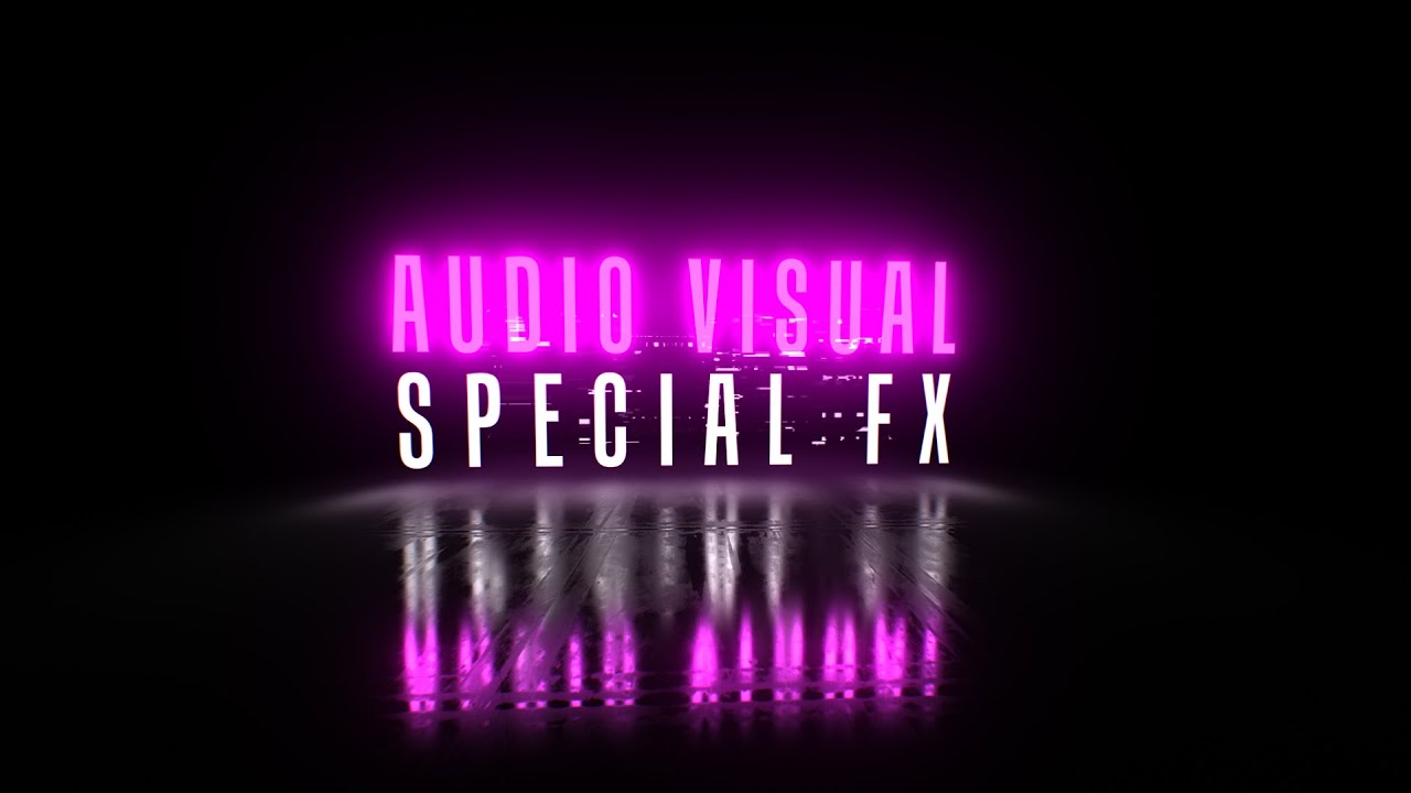 Audio Visual Special FX - Pure AV - YouTube