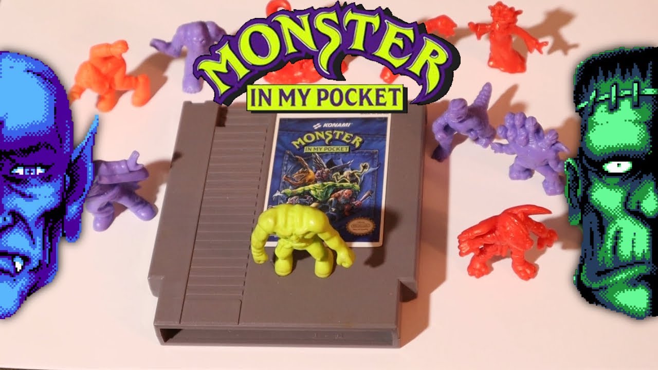 Monster In My Pocket NES | Toys and Full Playthrough | Lee Plays - YouTube