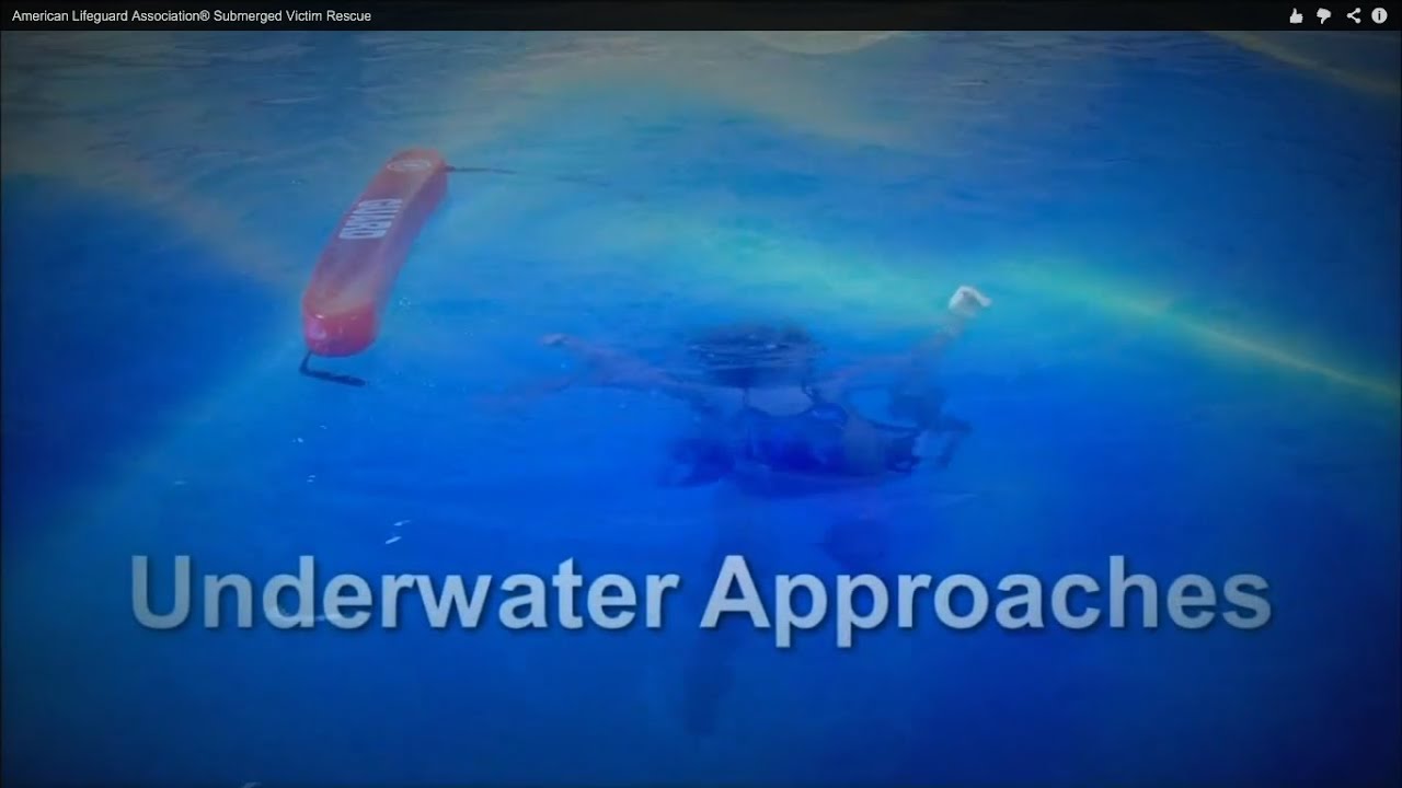 Lifeguard Submerged Victim Rescue by American Lifeguard Association ...
