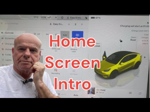 Tesla Home Screen intro easy step by step ! - YouTube