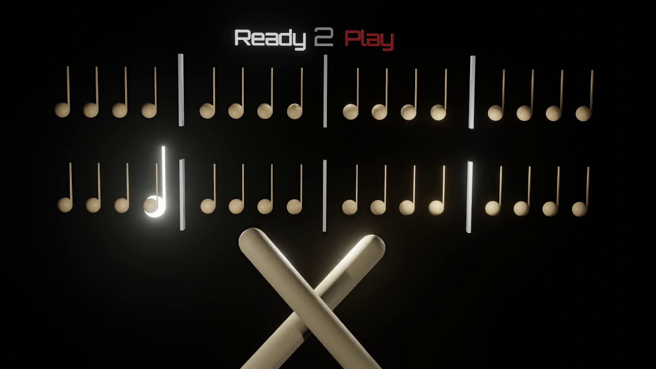 Sticks - Quarter Notes (Staff) - YouTube