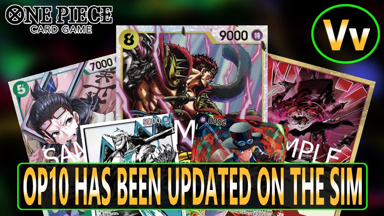 One Piece TCG: The Sim Has Been Updated to OP10 in the East (OP09 West ...