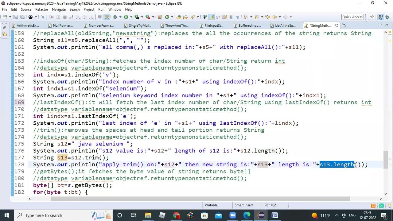 String Methods Part2 July20220712 Youtube