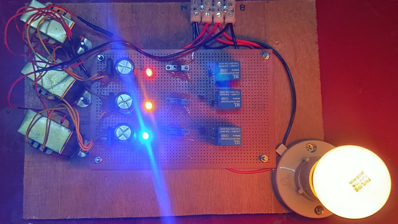 Auto Phase selector from available 3 phase. - YouTube