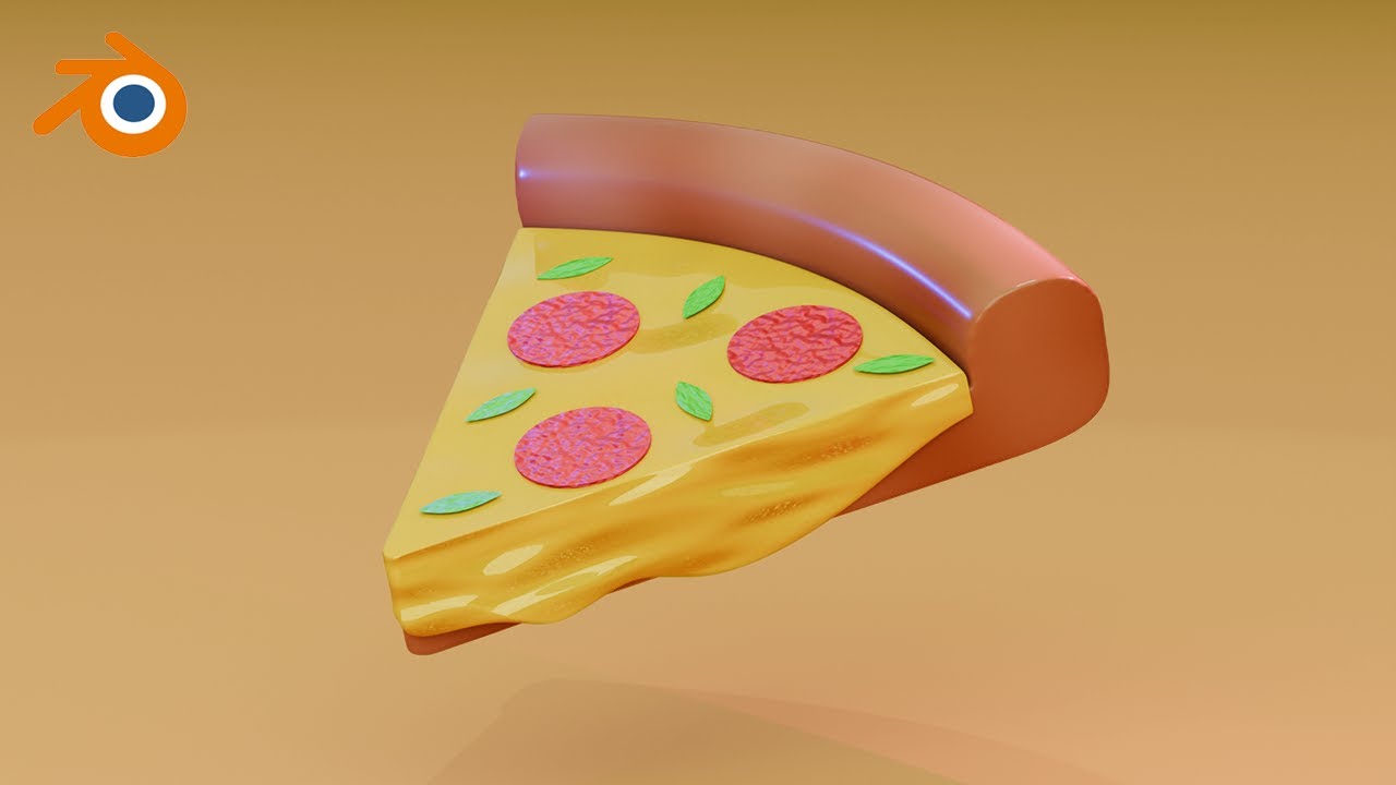 🍕 Como hacer UNA PIZZA en Blender - YouTube