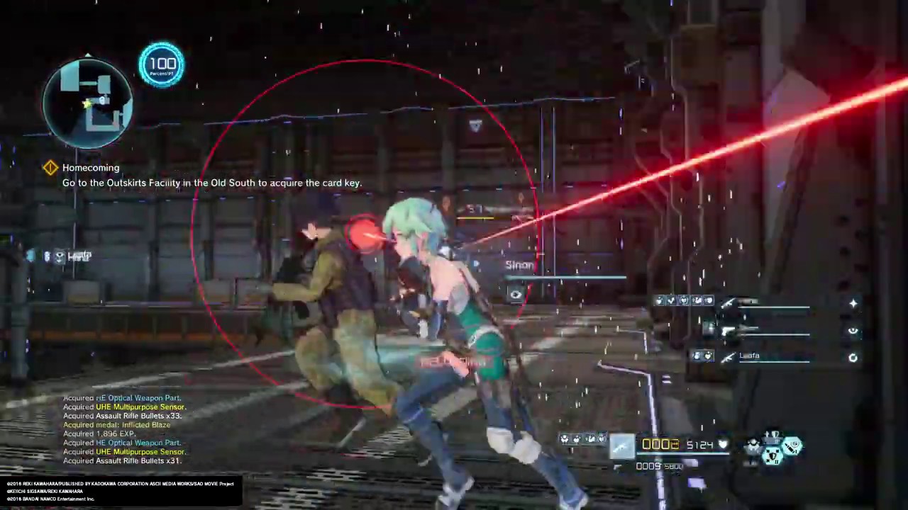 SWORD ART ONLINE: FATAL BULLET Gameplay 36 - YouTube