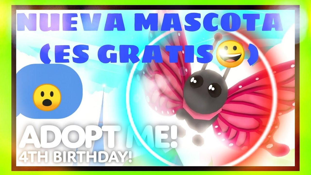 Nueva Mariposa En Adopt Me(ES GRATIS) - YouTube
