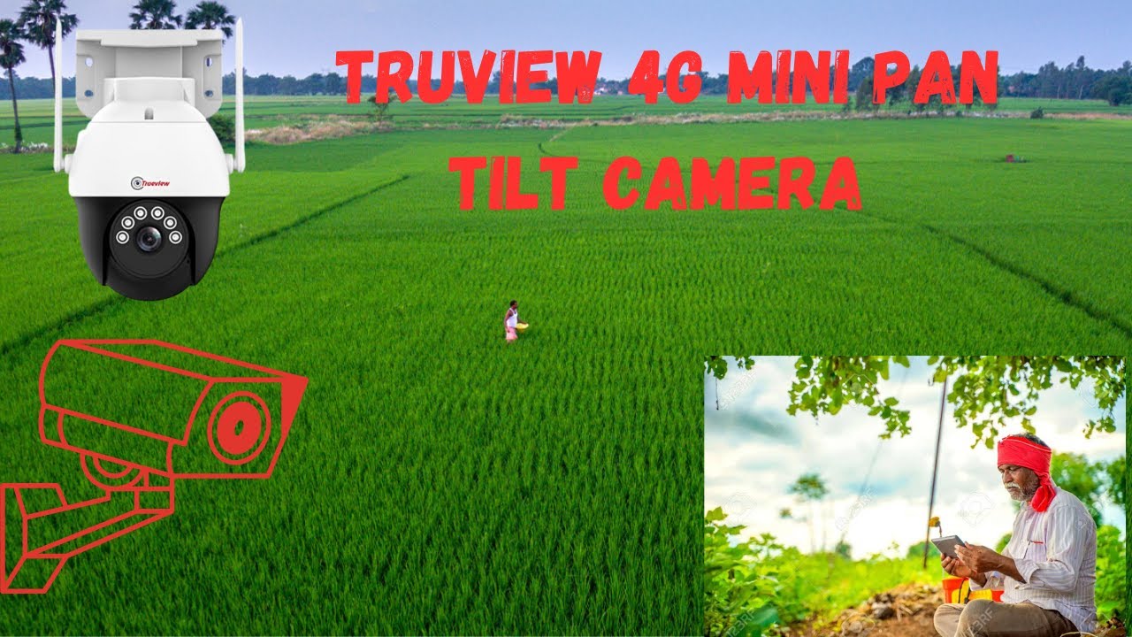 Truview 4G Pan Tilt Camera All Time Colour Camera || 4G Truview Camera ...