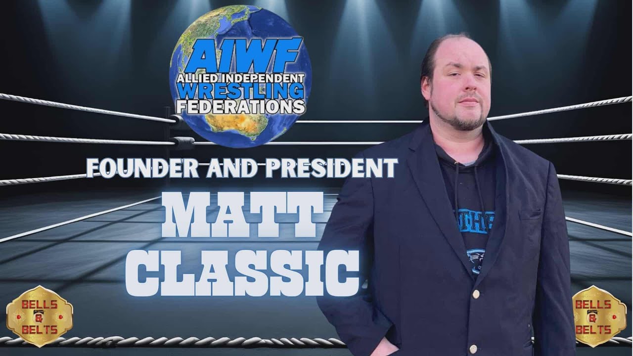 SPECIAL Interview with AIWF President Matt Classic #Wrestling #Allied # ...