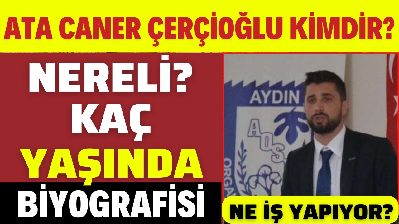 ATA CANER ÇERÇİOĞLU KİMDİR? NİŞANLISI MİRAY DANER NERELİ? BİYOGRAFİ ...