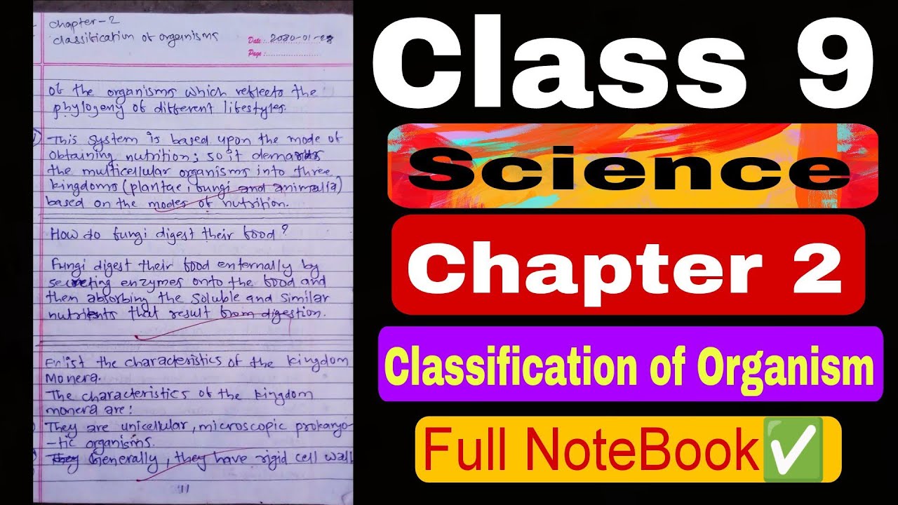 Class-9 Science Chapter 2 All Exercise 2080 || Classification Of ...