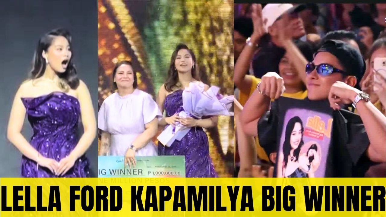 Lella Ford KAPAMILYA BIG WINNER PBB Celebrity Collab 2.0 The Big Night ...