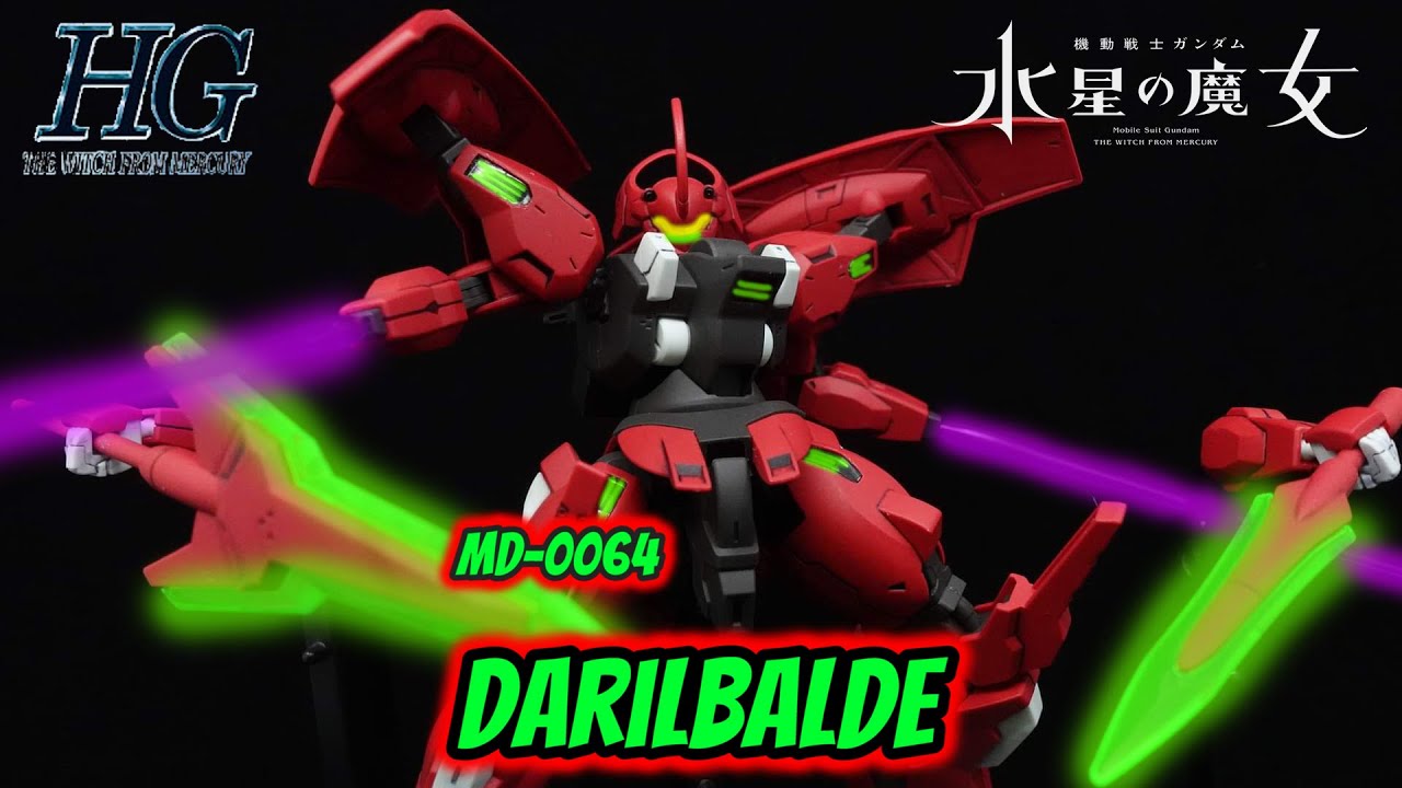 HG Darilbalde Review | Gundam: The Witch from Mercury - YouTube
