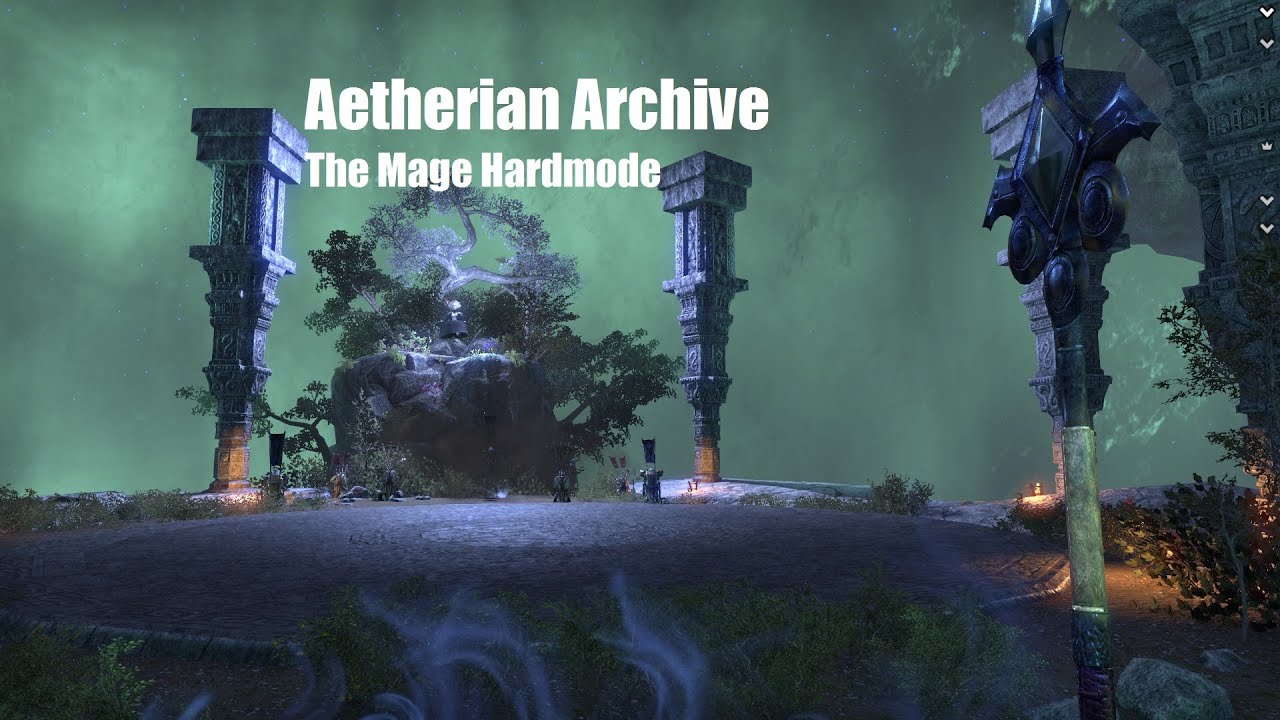 ESO: Aetherian Archive The Mage - Hardmode by YDKM [Raid] - YouTube