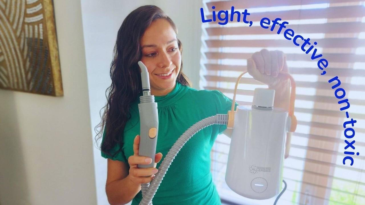 C5 Steam Cleaner - Protech Allergies - YouTube