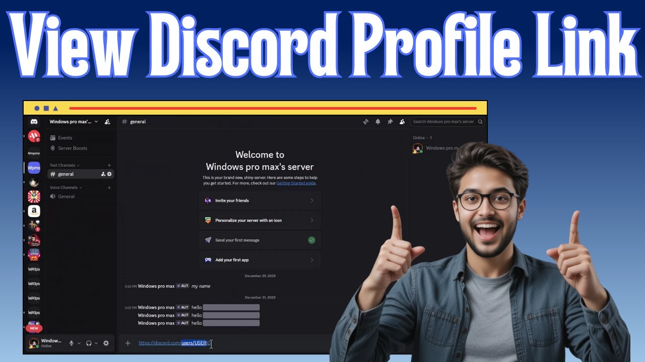 How To See Your Discord Profile Link | Simple Tutorial (2026) - YouTube