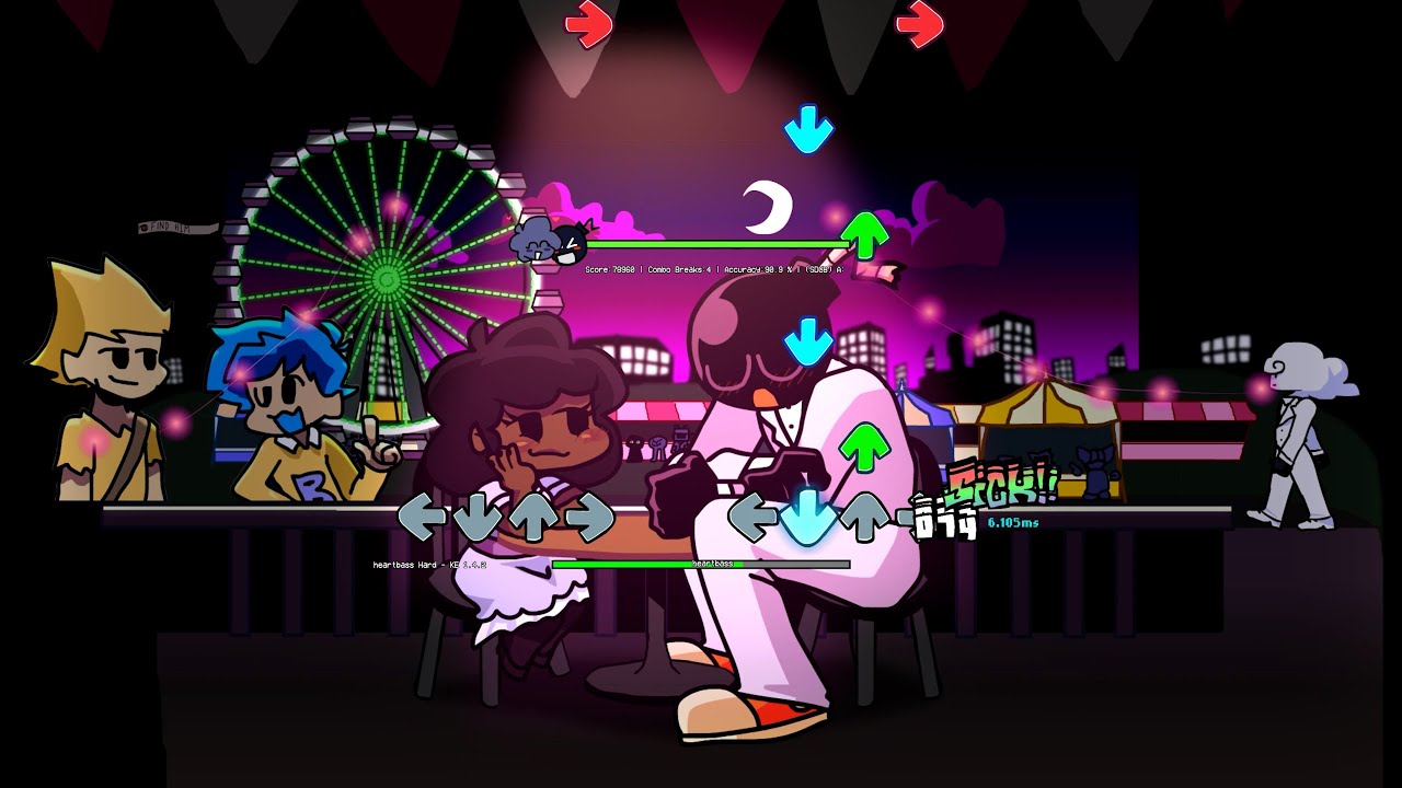 but camera super zoom out | The Date Week [FNF MODS] - YouTube