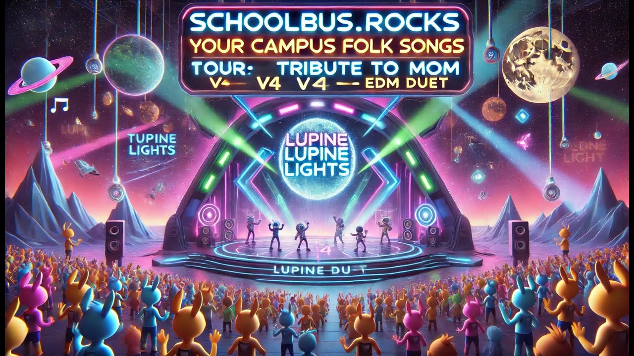 SchoolBus.Rocks GEN Campus Folk Songs- Lupine Lights: Tribute To Mom V4 ...