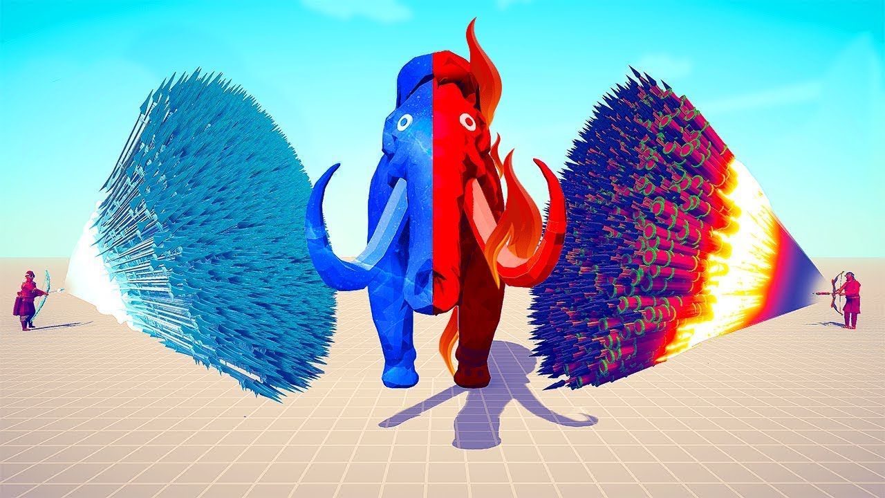 FIRE AND ICE ARMY vs EVERY UNIT - Totally Accurate Battle Simulator ...