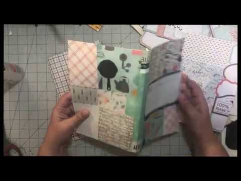 Use an Entire Paper pad- Part 3 - Making covers - YouTube